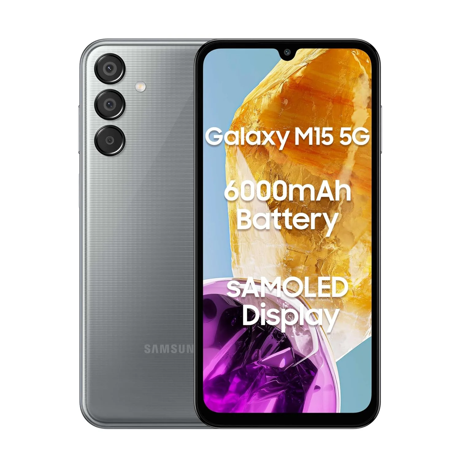 SAMSUNG Galaxy M15 5G (Gray, 128 GB) (8 GB RAM) Prime Edition - Nextel